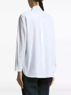 Peserico Point Collar Long Sleeve Shirt - White