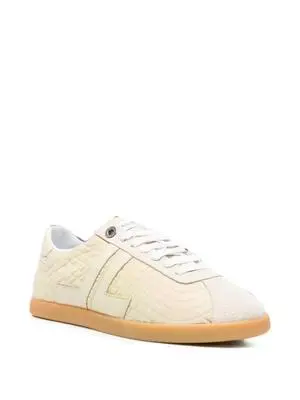 LANVIN Quilted Logo Sneakers