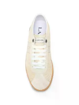 LANVIN Quilted Logo Sneakers