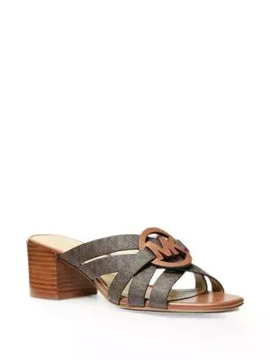 Michael Kors Erika Monogram-print Sandals