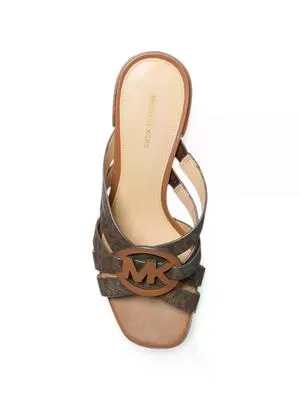 Michael Kors Erika Monogram-print Sandals