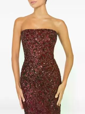 Jenny Packham Maxi Sirocco Dress - Red