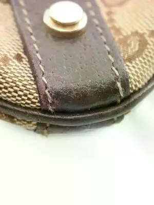 Gucci 2000s Abby Gg Canvas Shoulder Bag