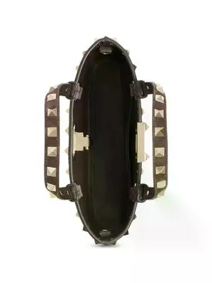 Valentino Garavani Rockstud Mini Suede Tote Bag