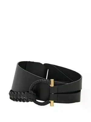FERRAGAMO Covered-gancini Fixed Belt