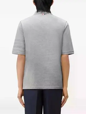 Thom Browne 4-bar Jersey Polo Shirt