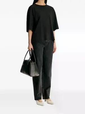 Loulou De Saison Oversized Boxy-cut T-shirt - Black