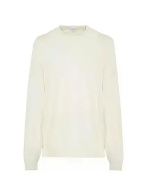 Malo Sandro Crew-neck Long-sleeve Sweatshirt - Neutrals