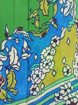 ALEMAIS Silk Floral Print Shirt