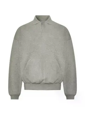 Fear Of God Signature 90s Polo Sweater - Grey