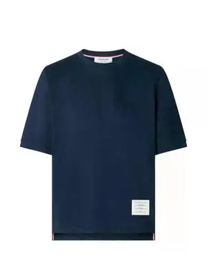 Thom Browne 4-bar Ottoman T-shirt - Blue