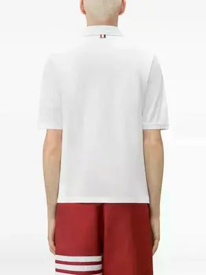 Thom Browne Ottoman Short-sleeves Polo Shirt