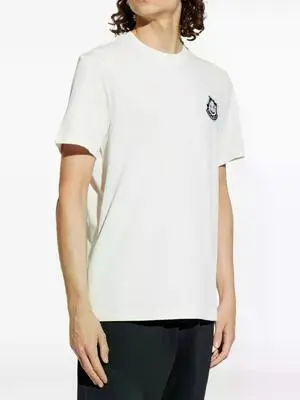 Moncler Logo-patch Graphic-print T-shirt