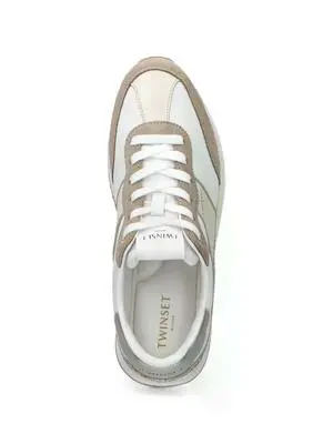 TWINSET Glitter-embellished Platform Sneakers