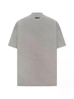 Fear Of God Signature 90s Logo-embroidered T-shirt - Grey