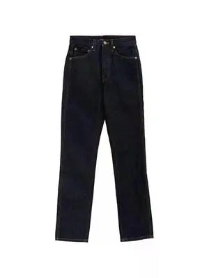 Khaite Benson Straight-leg Jeans - Blue