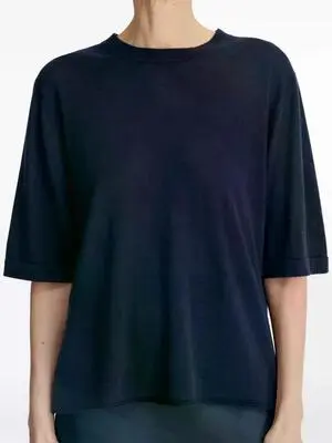Loulou De Saison Nala Cashmere T-shirt - Blue