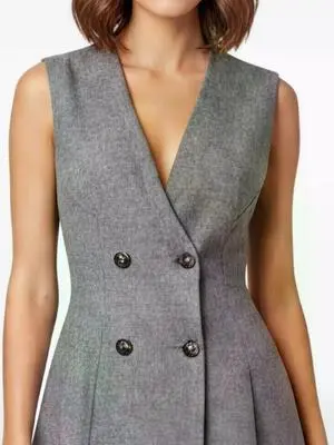 Ermanno Scervino Double-breasted Mini Dress