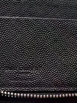 Saint Laurent 2010s Round Zip-around Wallet