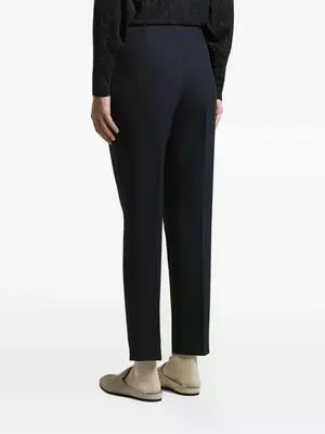 Peserico Pressed-crease Trousers - Blue