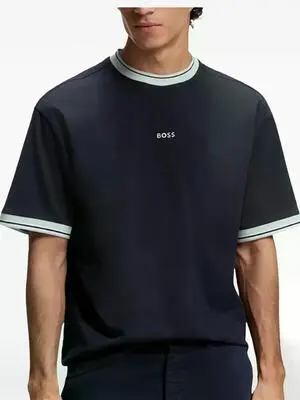 BOSS Embroidered-logo T-shirt