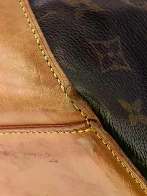 LOUIS VUITTON Monogram Canvas Cabas Mezzo Tote Bag - Brown