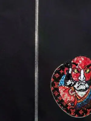 LOUIS VUITTON X Kansai Yamamoto Kabuki-patch Hoodie