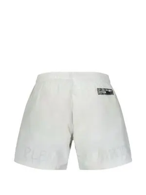 PLEIN SPORT Logo-print Drawstring Swim Shorts