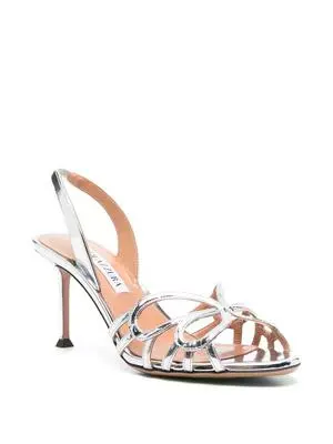 AQUAZZURA Cut-out Slingback-strap Sandals