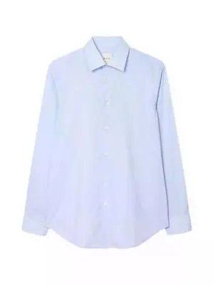 Paul Smith Regular-fit Stretch-cotton Travel Shirt - Blue