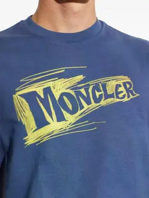 Moncler Sketch Logo-print T-shirt