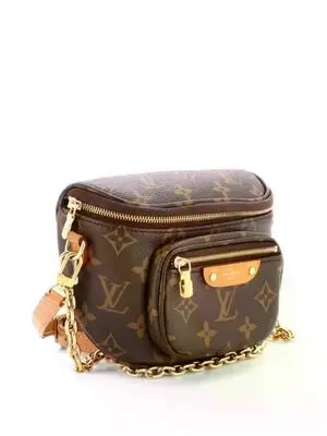 LOUIS VUITTON Bum Bag Monogram Canvas Mini Belt Bag
