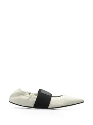 Givenchy Crush Pointed-toe Ballet Flats - Neutrals