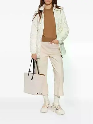 Moncler Balette Geometric-quilted Hooded Jacket