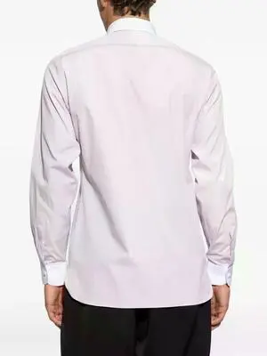 TOM FORD Contrast-collar Concealed-fastening Shirt