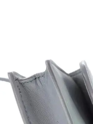 Dior Saddle Rectangular Leather Belt Bag - Grey