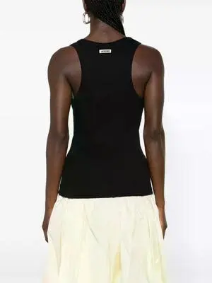 Jacquemus Le Gros Grain Scoop-neck Ribbed-knit Tank Top