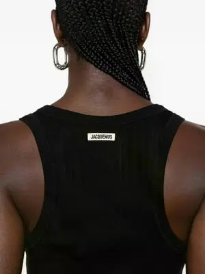 Jacquemus Le Gros Grain Scoop-neck Ribbed-knit Tank Top