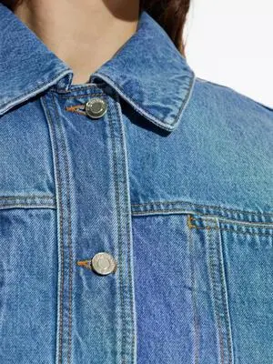 IRO PARIS Arcanes Belted-hem Denim Jacket