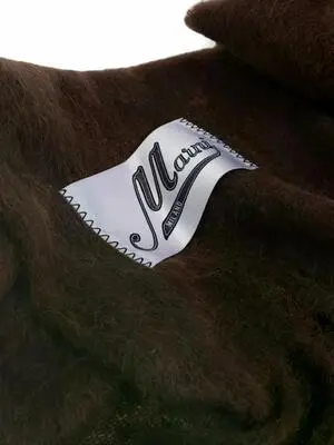 Marni Logo-patch Fringed Scarf