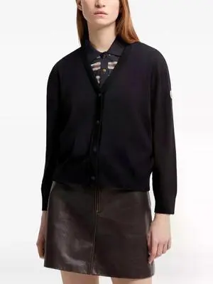 Moncler V-neck Button-up Cardigan