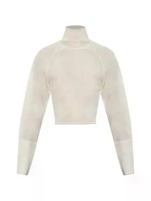 IRO PARIS Argyle-knit Roll-neck Sweater