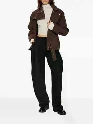 IRO PARIS Argyle-knit Roll-neck Sweater