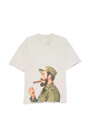 MELT Graphic-print T-shirt - Neutrals