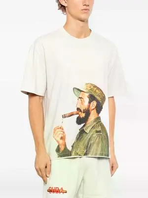 MELT Graphic-print T-shirt - Neutrals