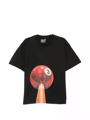 MELT Graphic-print T-shirt - Black