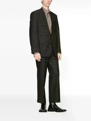 MAISON MARGIELA Check-pattern Tailored Trousers