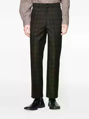 MAISON MARGIELA Check-pattern Tailored Trousers