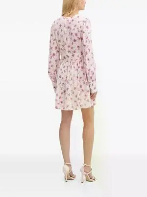 TWINSET Scalloped-hem Floral Dress