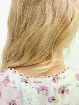 TWINSET Scalloped-hem Floral Dress